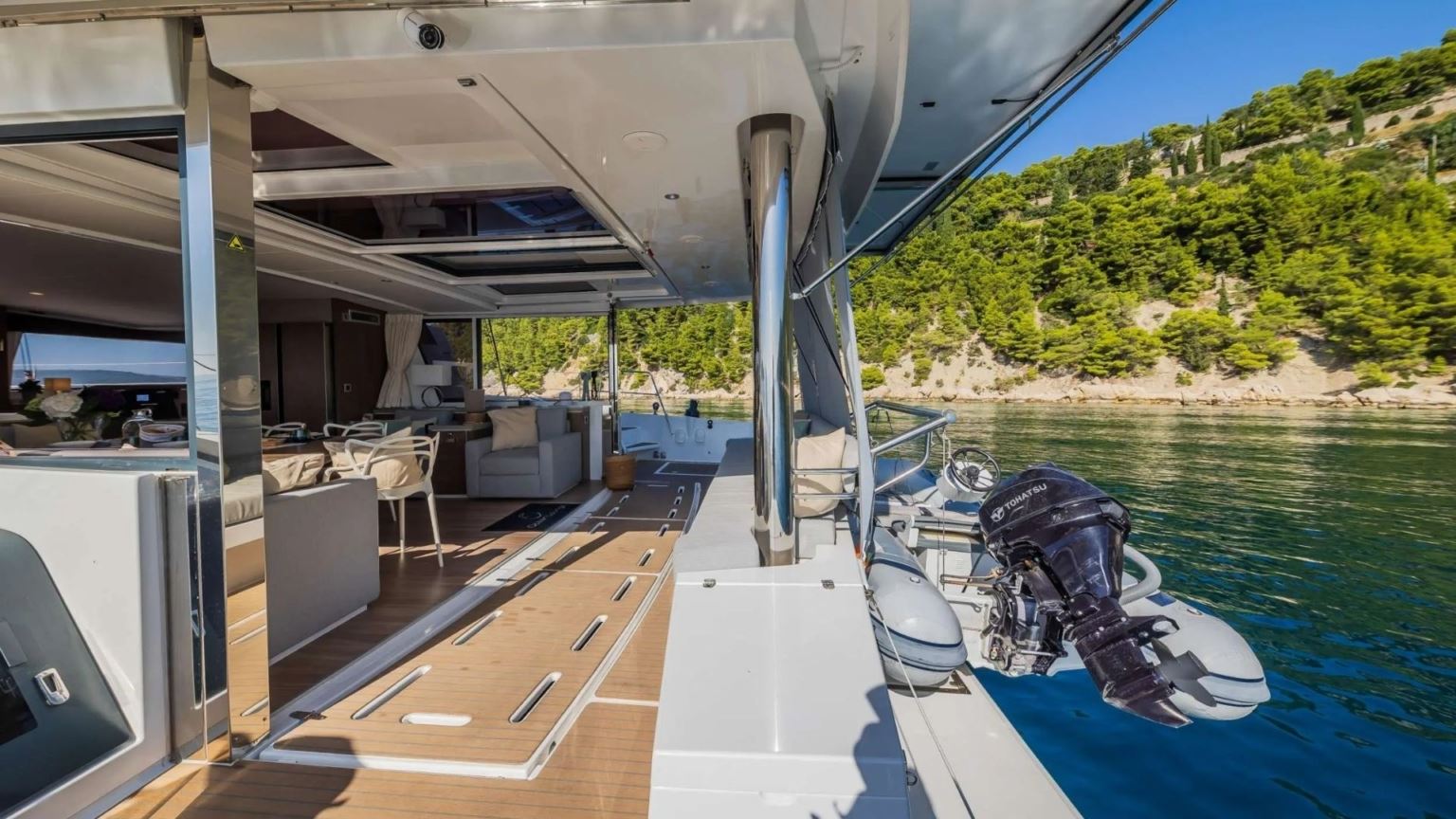 Available for charter — Ocean Lounge | West Nautical