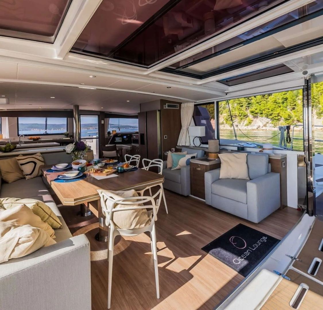 Available for charter — Ocean Lounge | West Nautical
